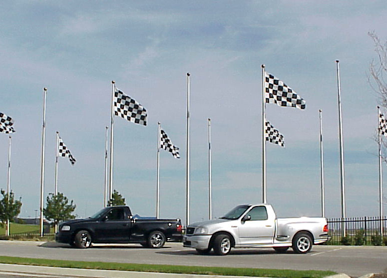 Talon goes to TMs for ER autocross and Texas Triathlon